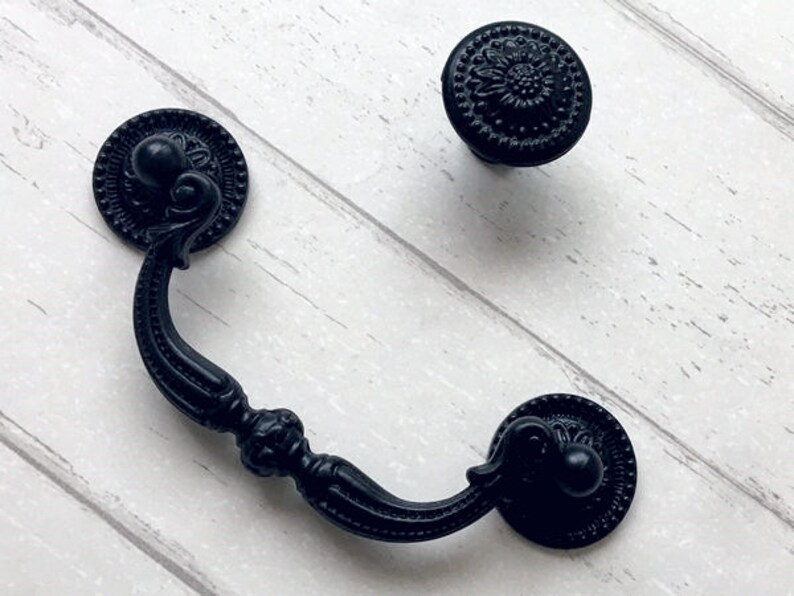 3 3/4 Drop Handles Bail Dresser Pull Swing Drawer Pulls - Etsy