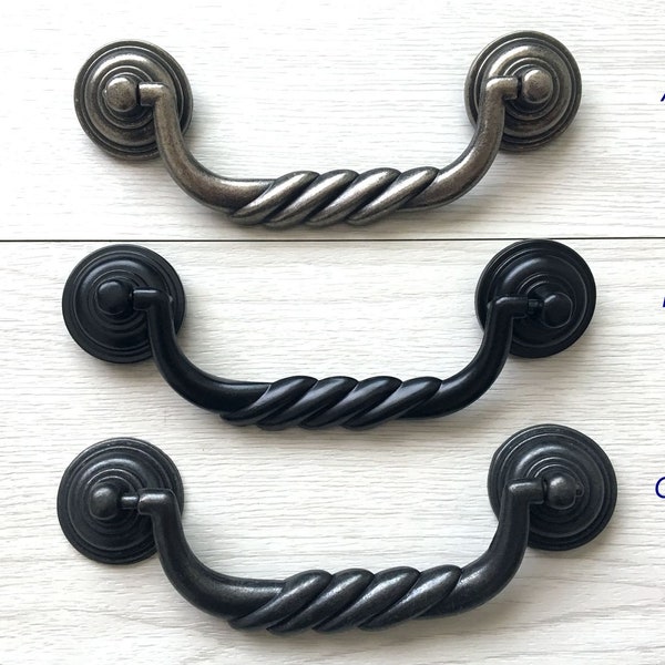 Twist Cabinet Pull - Etsy
