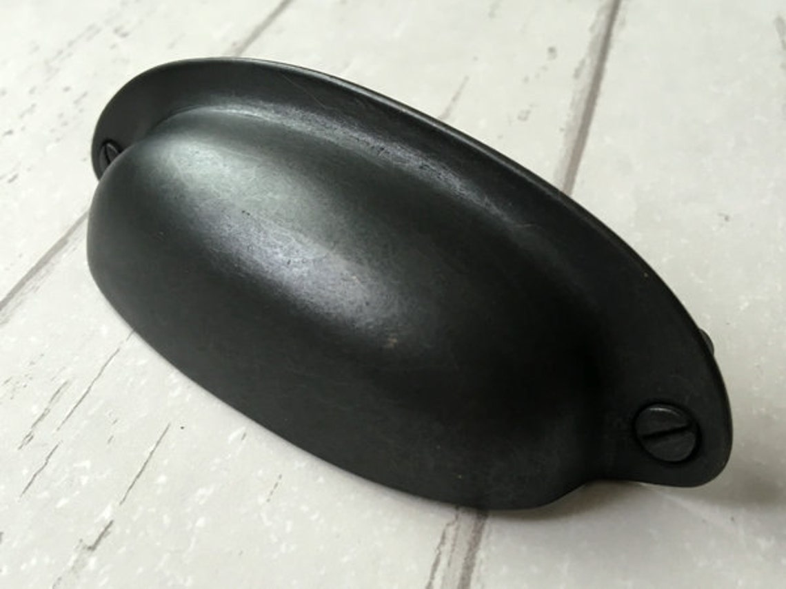 3.5 Antique Black Drawer Knobs Dresser Drawer Pulls | Etsy