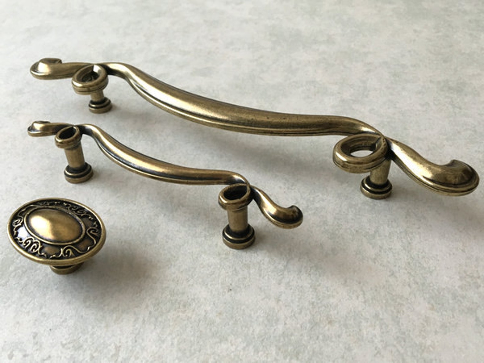 3.25 6 Drawer Pulls Handles Dresser Pull Handle - Etsy