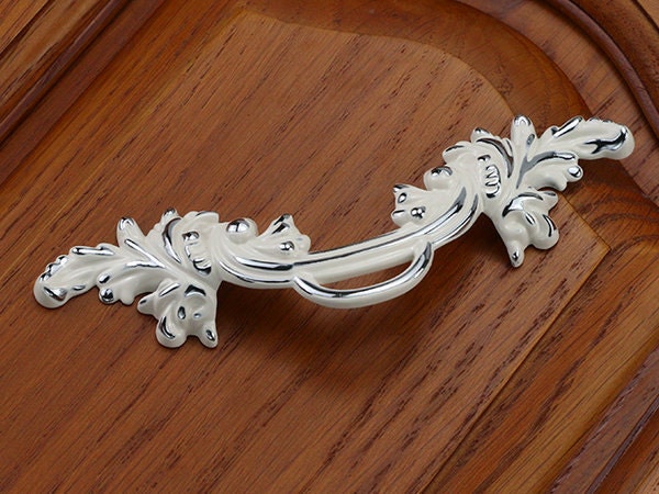 2.5 Shabby Chic Drawer Pull Handles Dresser Pulls Gold | Etsy