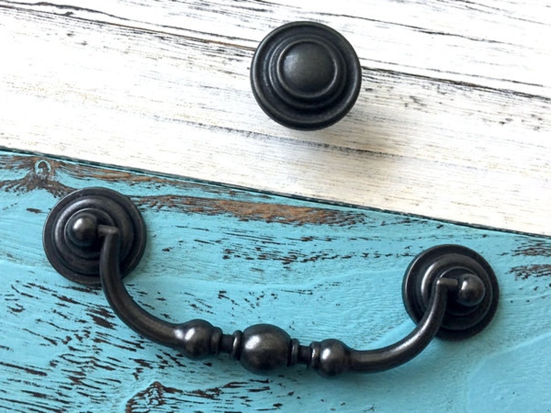 4.25 Drop Handle Bail Swing Drawer Pull Handles Knob Dresser Pull ...