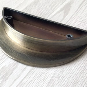 2.5 C-C Half Circle Drawer Pull Handles Handle Cabinet Half Moon Pulls ...