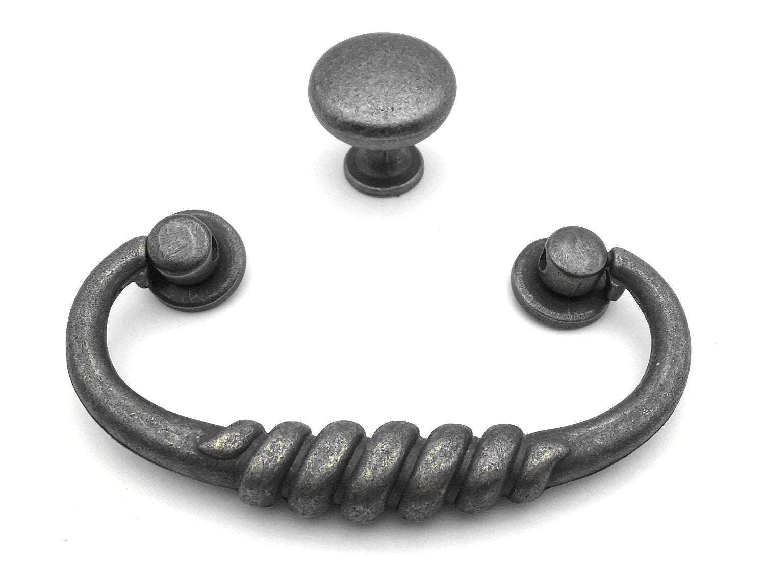 3.75 Vintage Style Drop Handle Bail Drawer Pulls Handles Dresser Pull ...