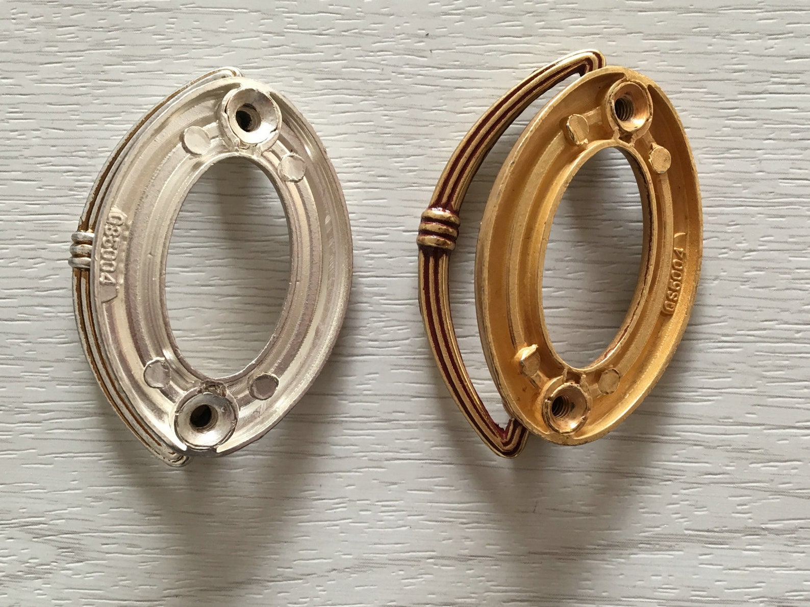 1 3/4 Oval Drawer Pull Drop Handles Bail Dresser Pulls | Etsy