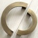 3.75 5 Half Circle Cabinet Pull Handle Brushed - Etsy