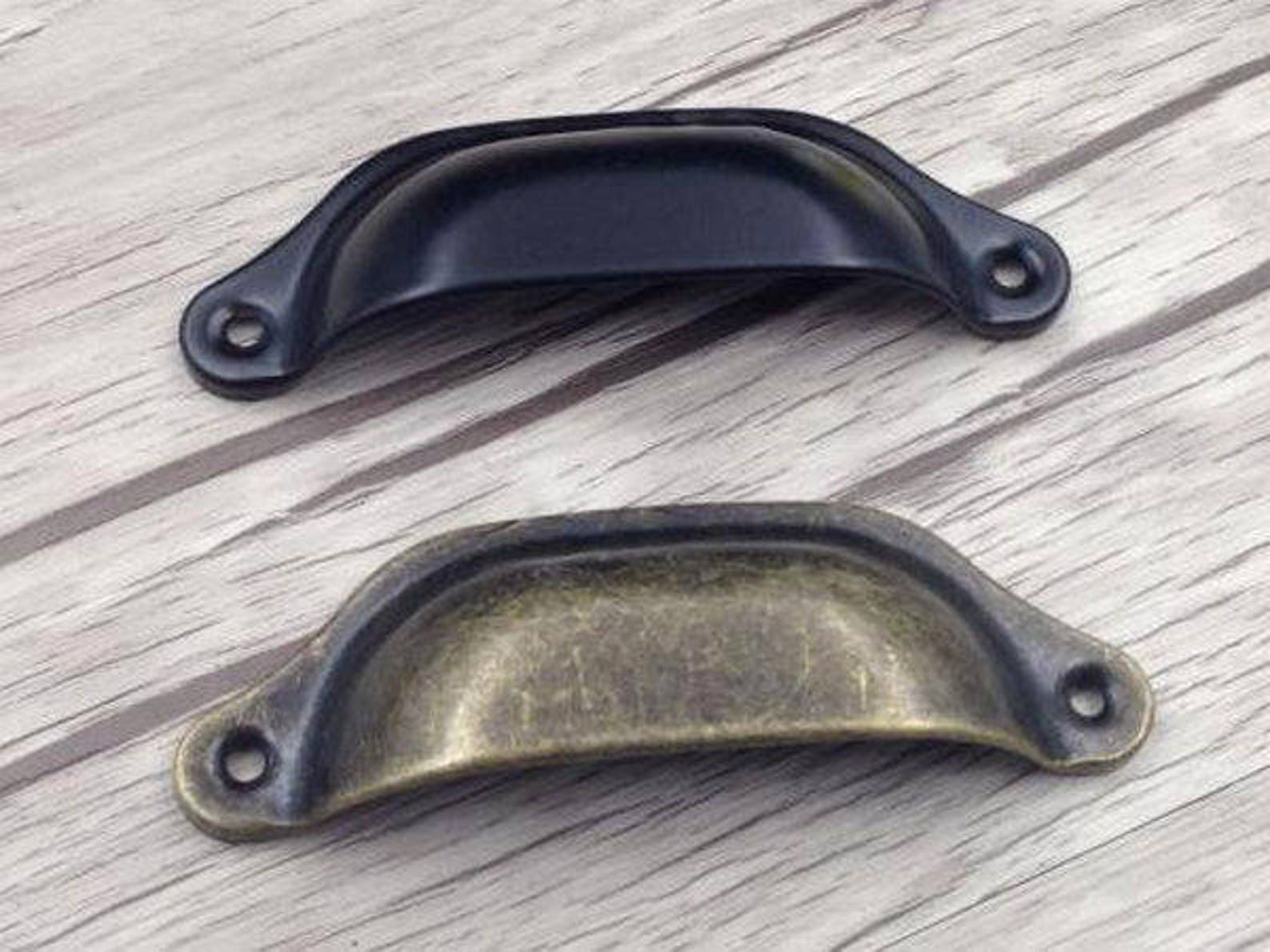 Vintage Style Drawer Pull Dresser Pulls Knobs Handles Shell - Etsy