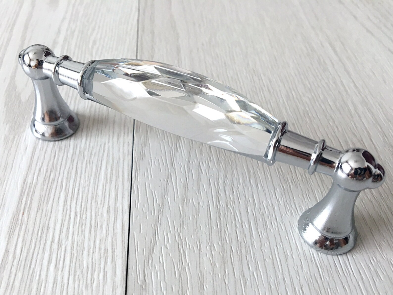 3.75 5 Crystal Drawer Pulls Handle Pull Knob - Etsy