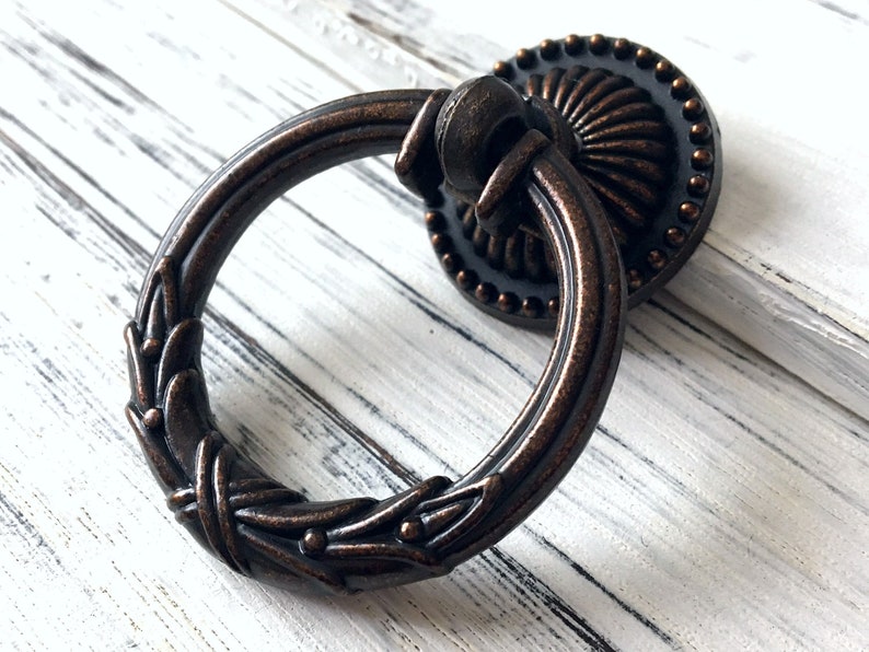 Drop Ring Knob Drawer Knob Pulls Dresser Knobs Pull Rings | Etsy