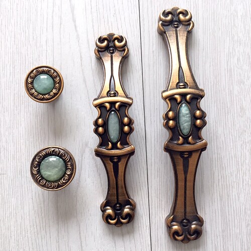 Vintage Style Dresser Knobs Pulls Drawer Knob Pull Handle - Etsy