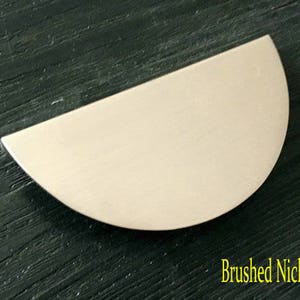 2.5 C-C Half Circle Drawer Pull Handles Handle Cabinet Half Moon Pulls ...