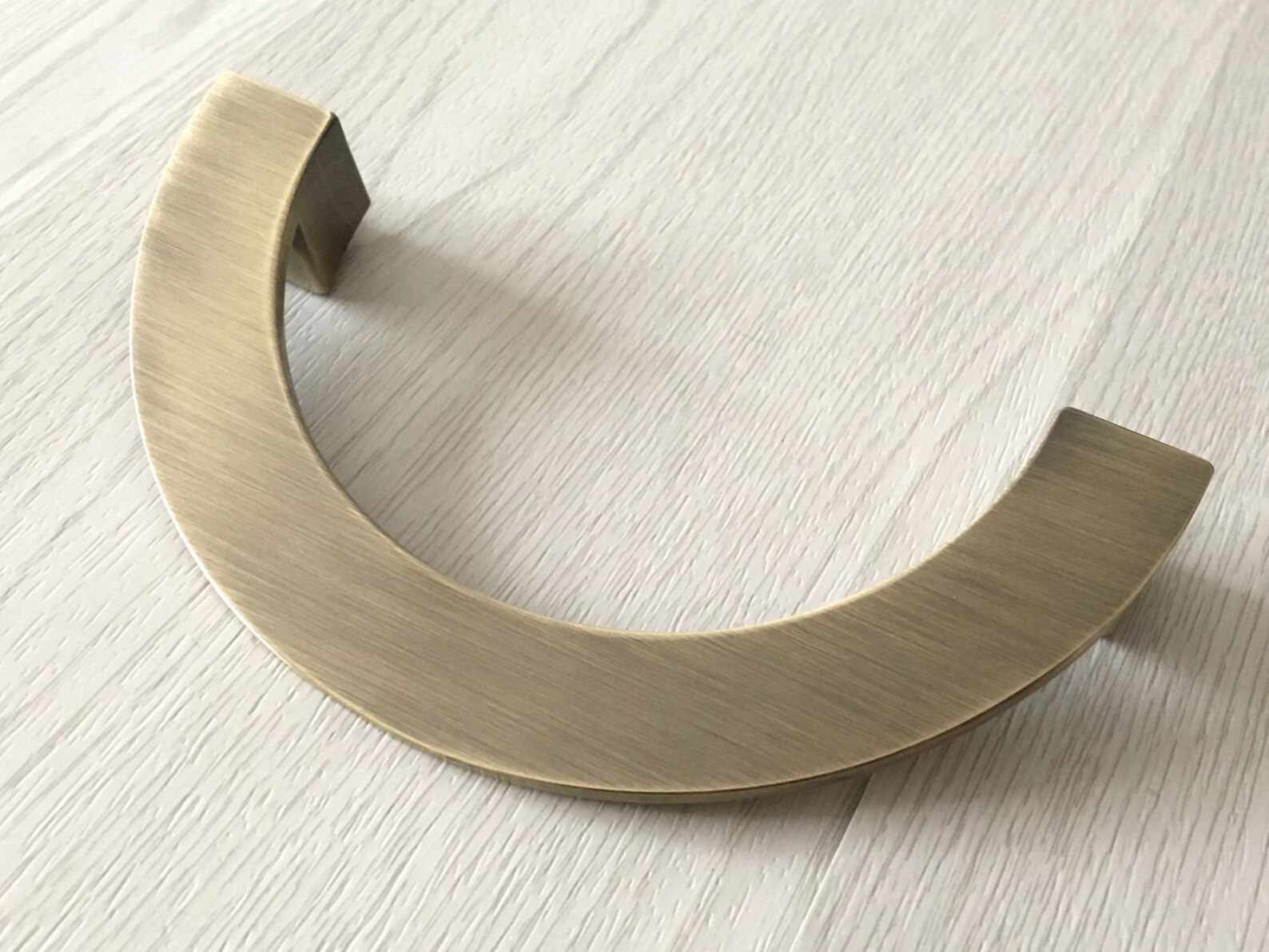 3.75 5 Half Circle Cabinet Pull Handle Brushed - Etsy UK