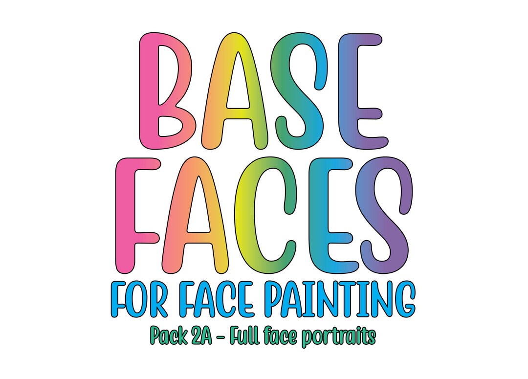 Base Faces - Pack 2A - Etsy