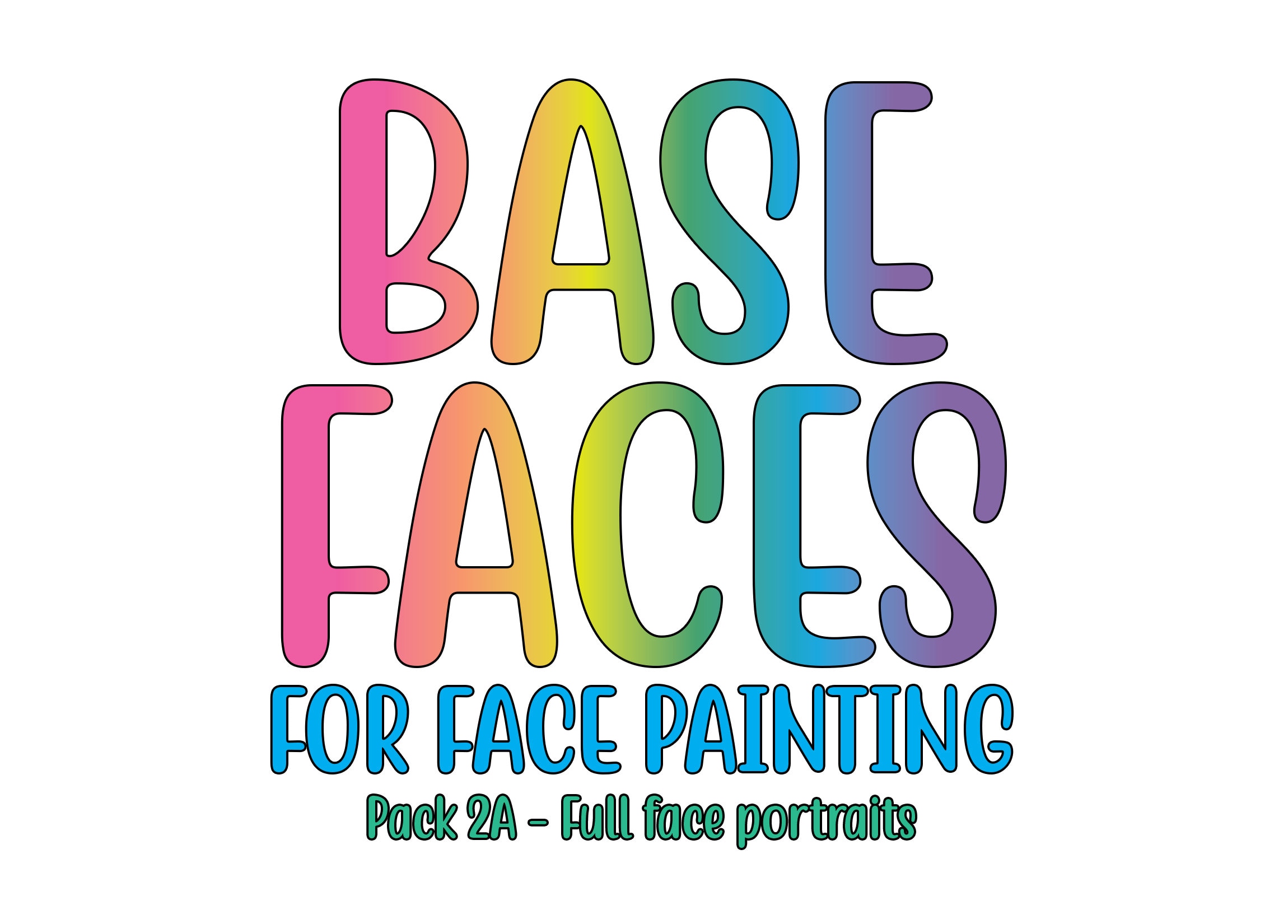 Base Faces - Pack 2A - Etsy