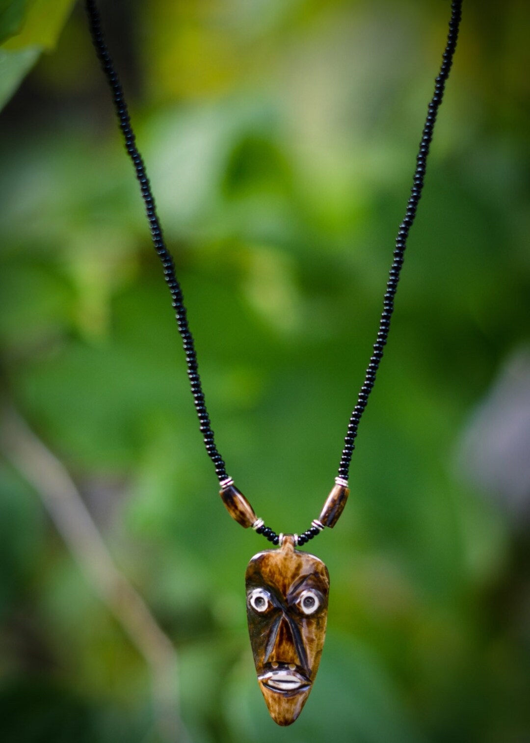 African Mask Necklace From Kenya - FAIR TRADE - Etsy