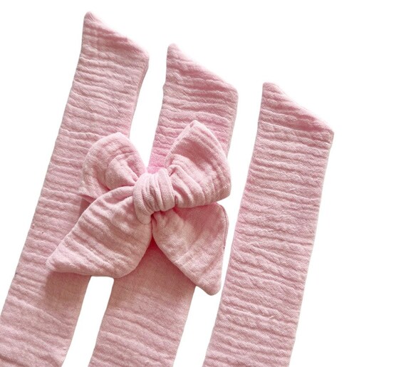 Set of 3 Bow Strips 3-4 Bows Ballet Pink Double - Etsy