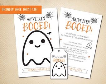 You've Been Booed Digital Download Printable You've - Etsy
