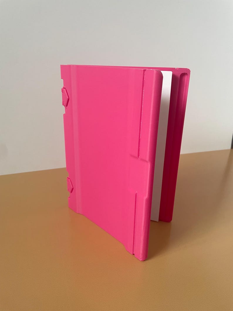 3D Printed Refillable Notebook: US Letter With Pen Holder - Etsy