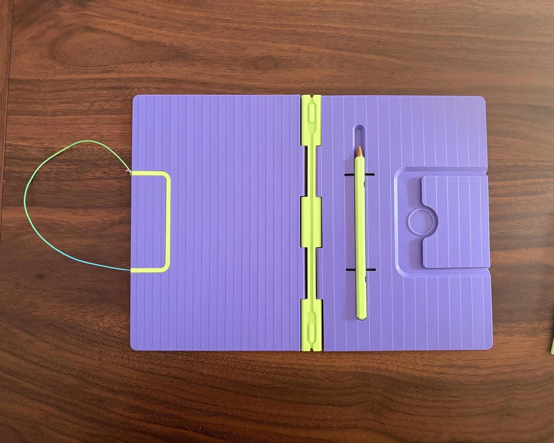 Expandable Reusable Infinite Notebook Custom 3D Printed Notebook | Two ...