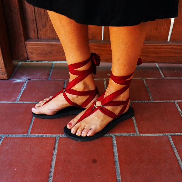 Lace up Sandals - Etsy