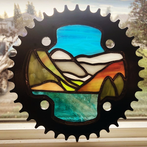 Recycled Glass Art - Etsy