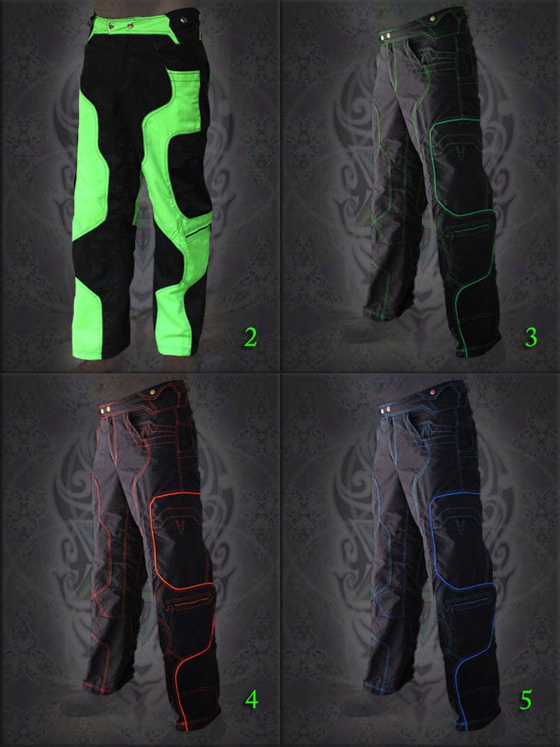 Serpentine Pants ~ Neo Tribal Burning Man Festival Cyber Pants Trousers ...