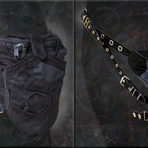 Reactor Belt - Uv Neon Festival Utility Psytrance Pocket Hip Leg Strap ...