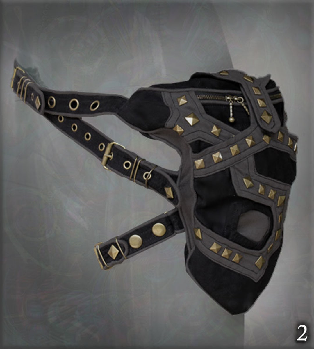 Reactor Belt With Studs Steampunk Accessory Pocket Hip Bag - Etsy