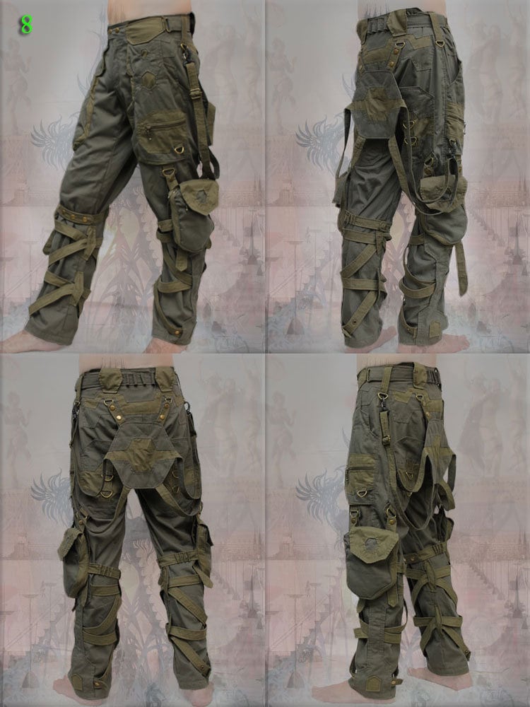 Orgone Pants Neo Cyber Electro Techno Forest Cyberpunk Rave | Etsy UK