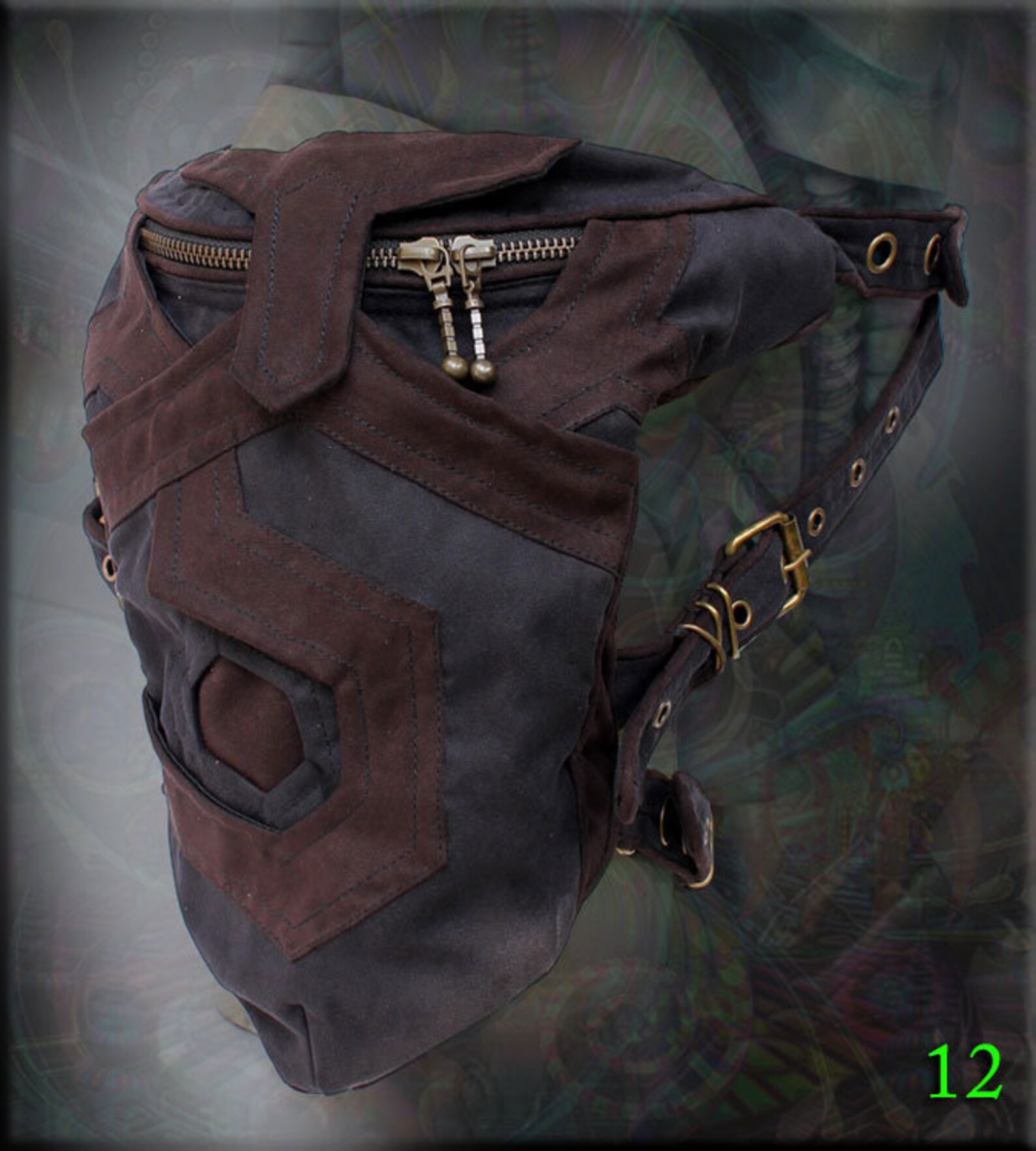 Reactor Belt Uv Neon Festival Utility Psytrance Pocket Hip - Etsy