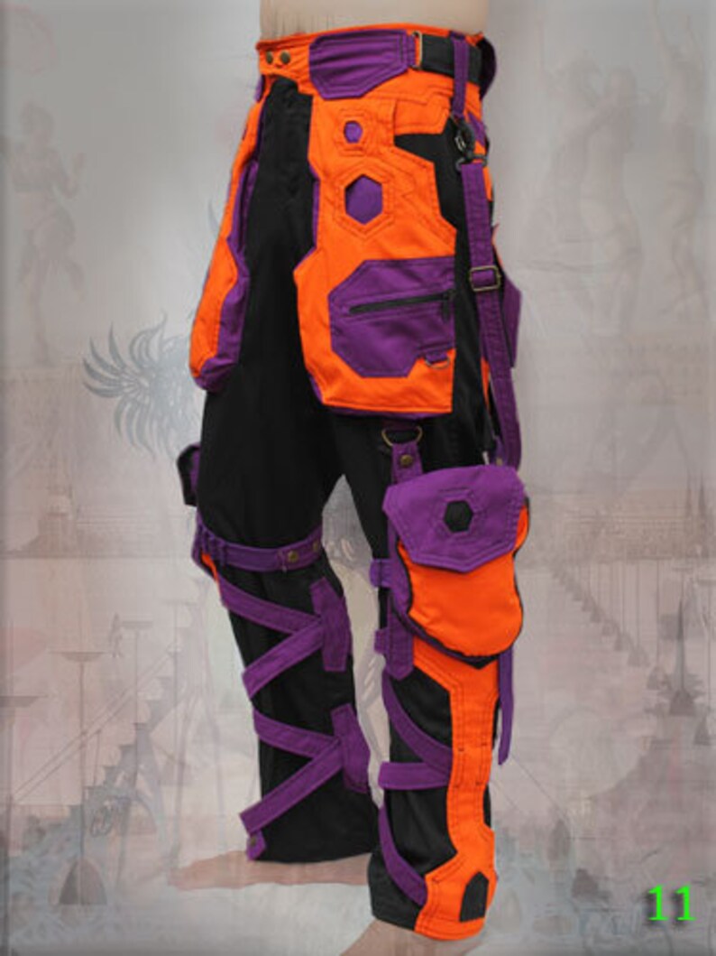 Orgone Pants ~ Neo Cyber Electro Techno Forest Rave - Etsy UK