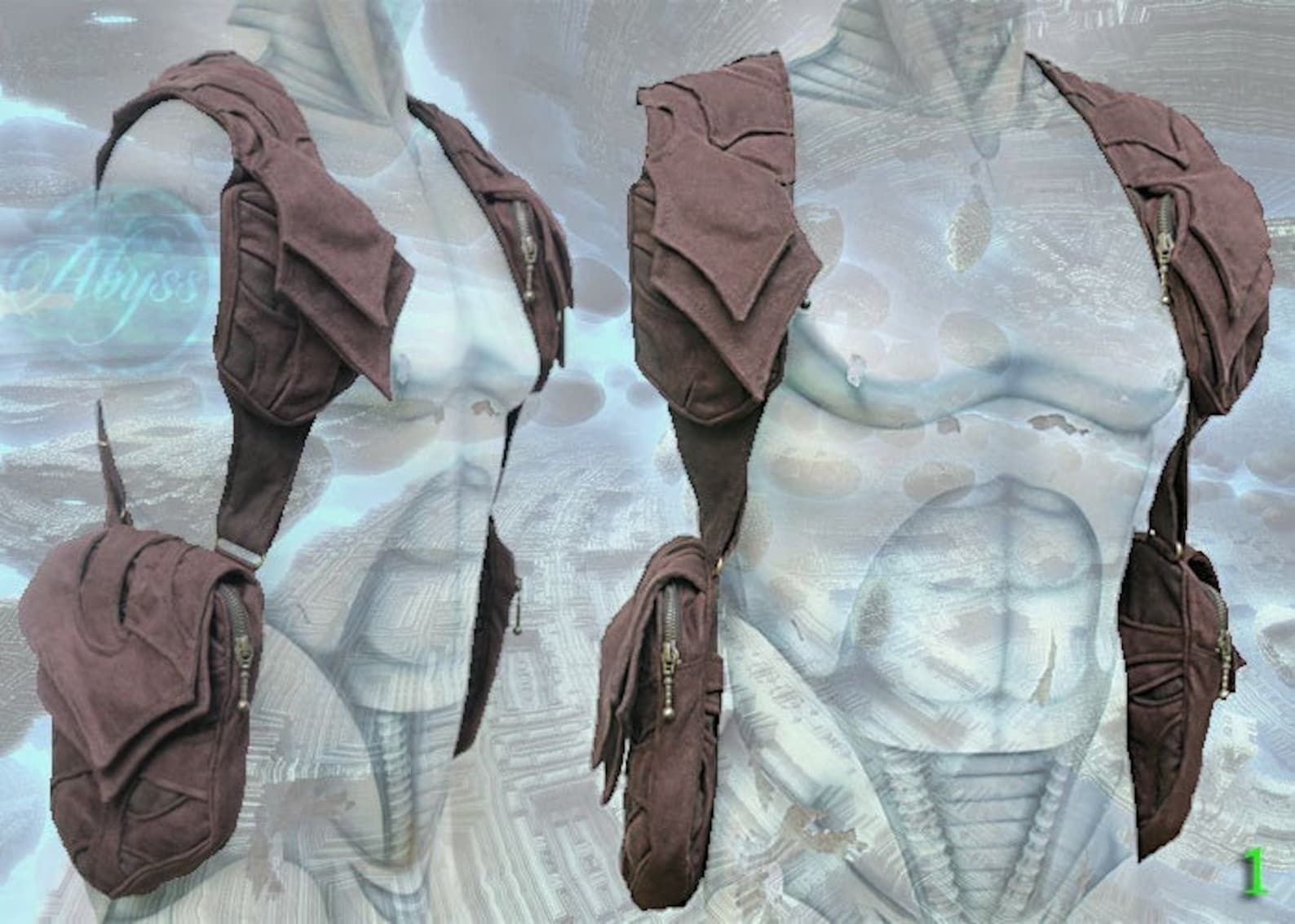 Abyss Shoulder Holster Bag Vest Collector Piece | Etsy