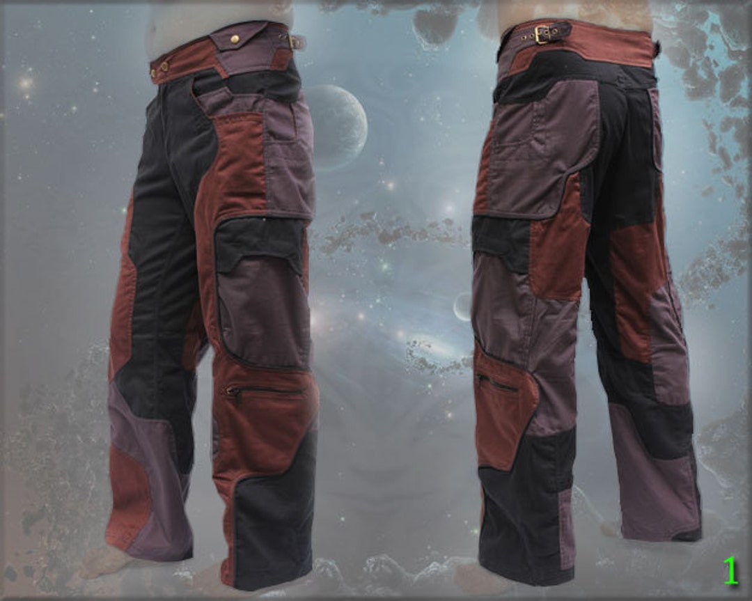 Serpentine Pants ~ Neo Tribal Burning Man Festival Cyber Pants Trousers ...