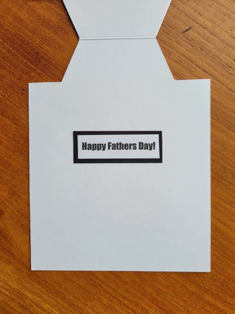 Number 1 Dad Father's Day Shirt and Tie Greeting Card - Etsy