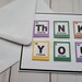 Chemistry Thank You Card, Periodic Table Card, Elements Card, Thank You ...