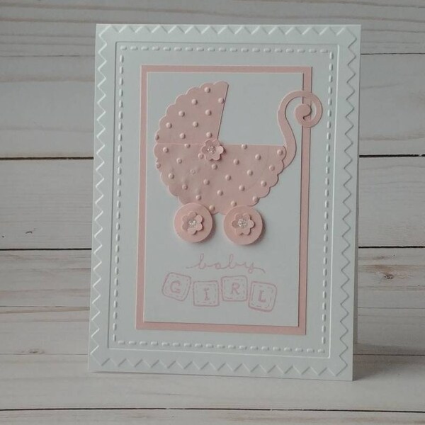Handmade Baby Card - Etsy