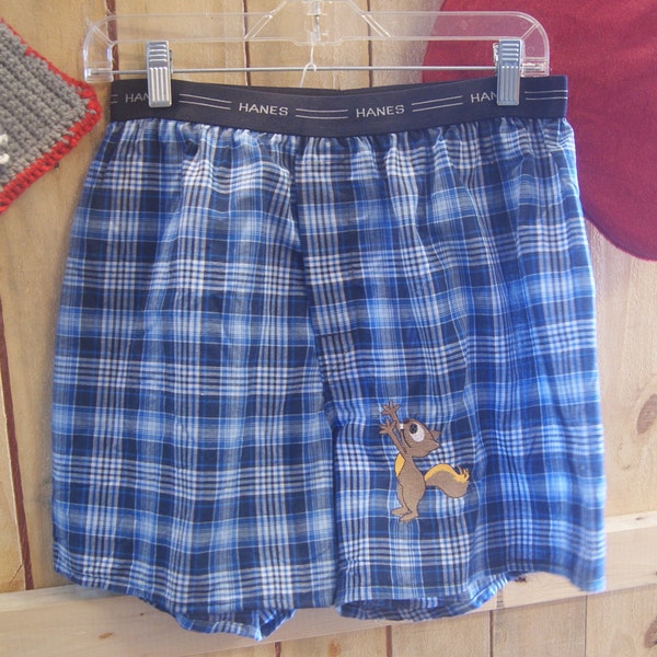 Embroidered Boxers - Etsy