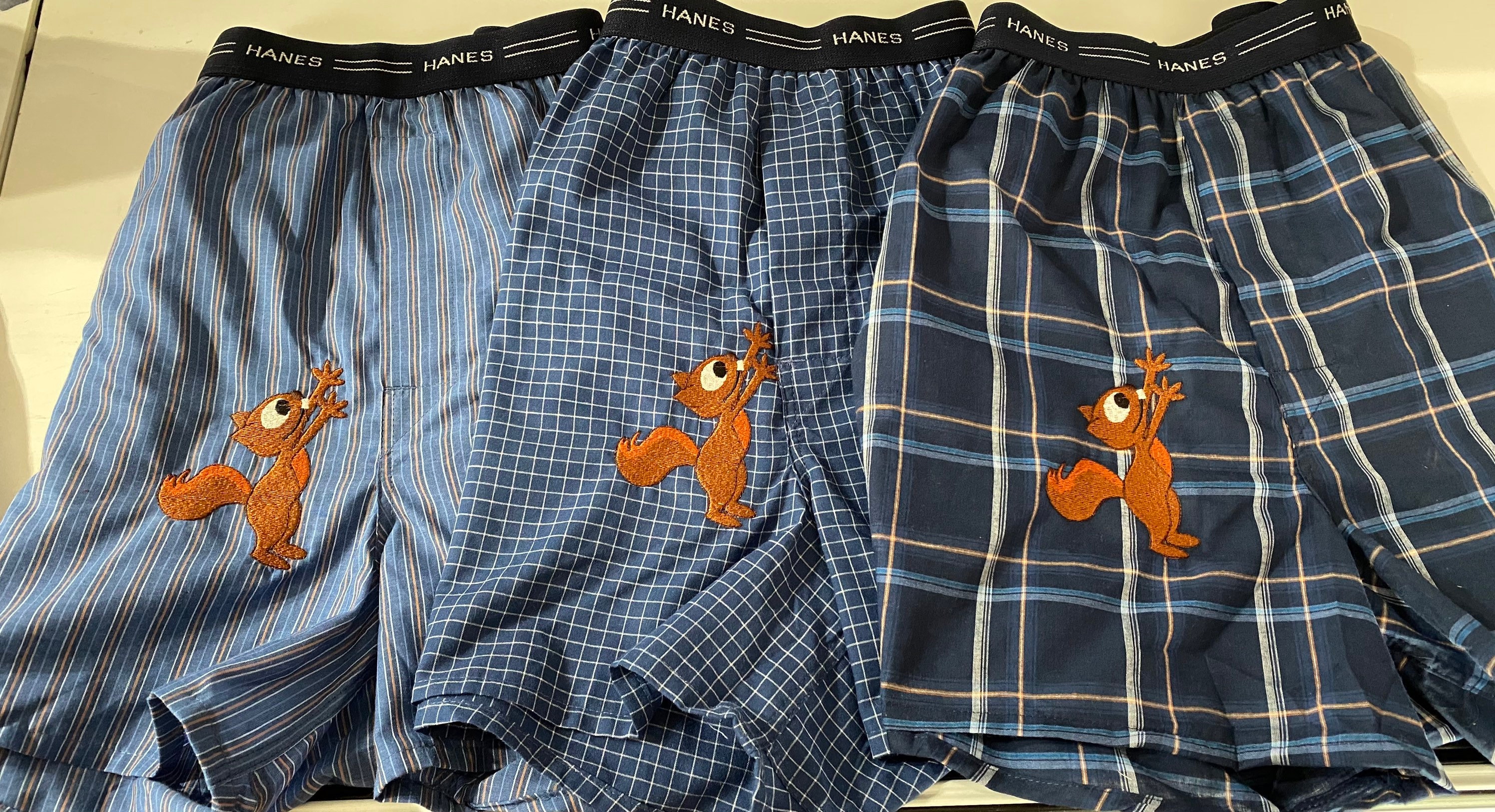 Gift for Him, Father’s Day, Reaching Squirrel Boxers, Strategically ...