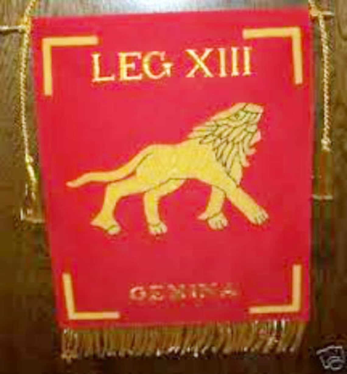 Custom Name Deluxe Roman Battle Banner Eagle Aquila SPQR Rome | Etsy