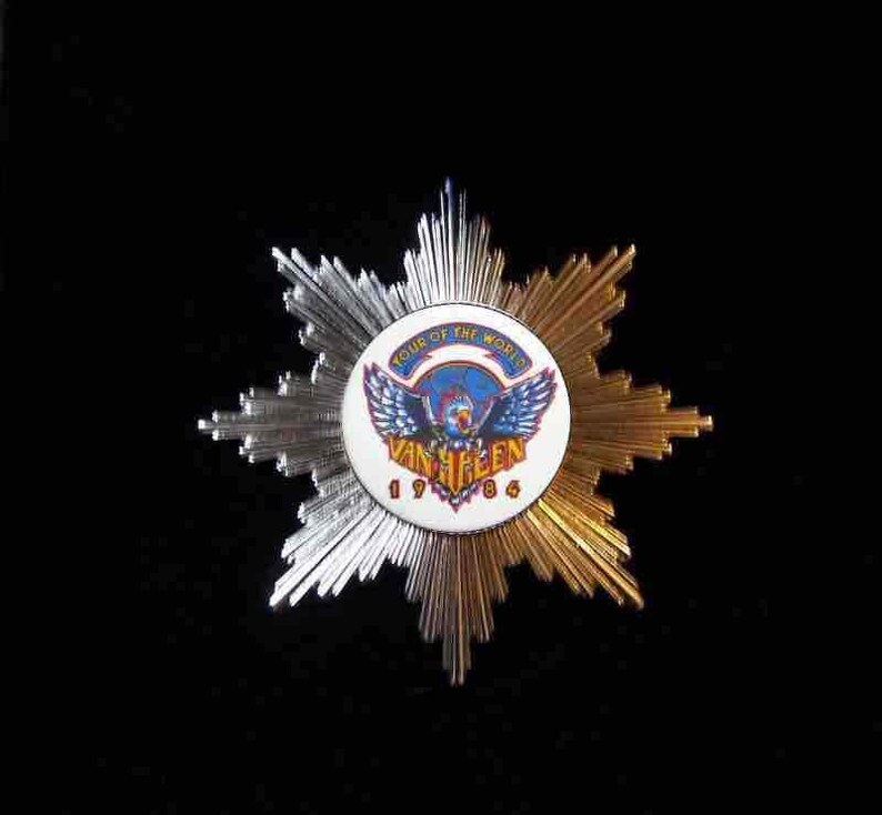 Custom Design Bespoke Concert Rock Star Band Badge Medal - Etsy