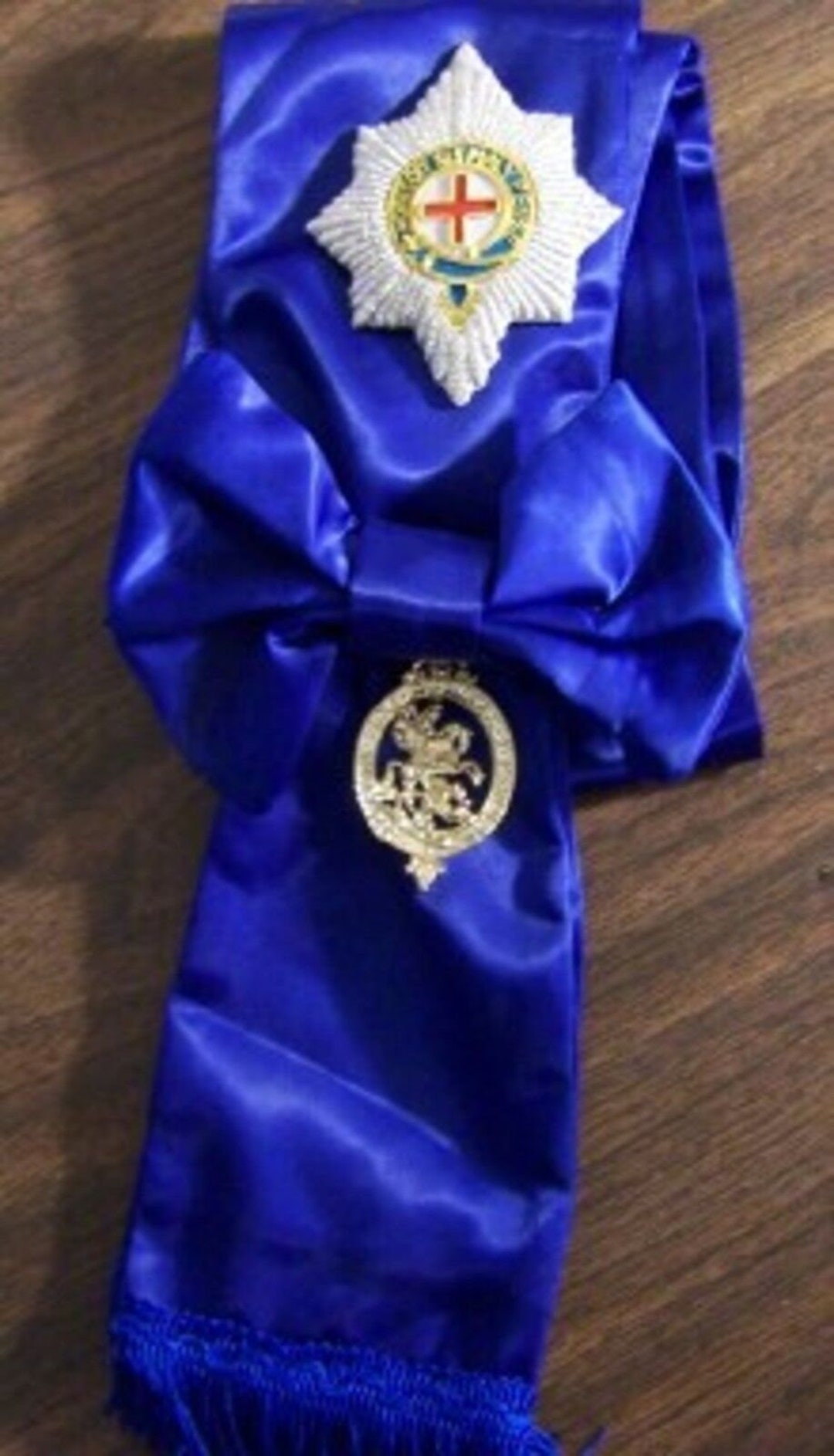 Medieval UK Britain Empire Knight Most Noble Order Garter Star Patch ...