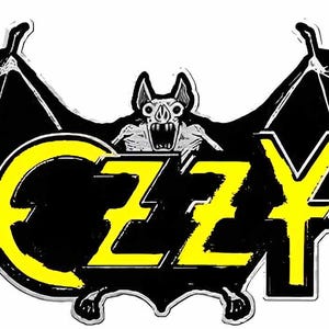 I Love Ozzy Osbourne Black Sabbath Band Concert Pin Paranoid War Pigs ...