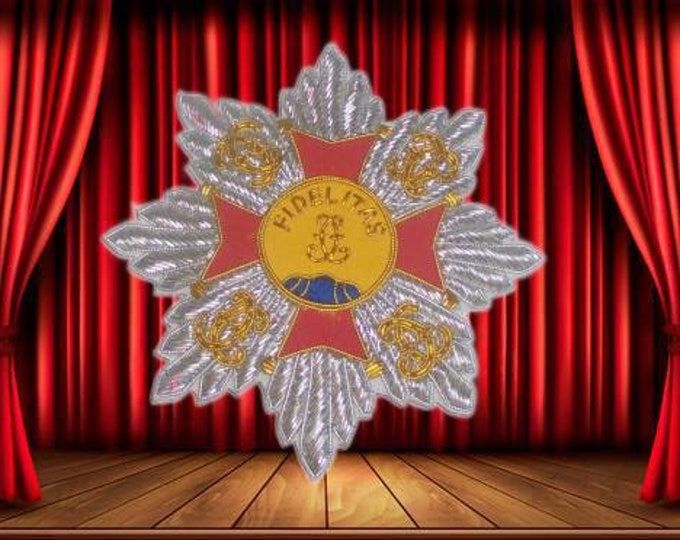 Margrave of Baden House Order of Fidelity Bullion Breast Star Uniform ...