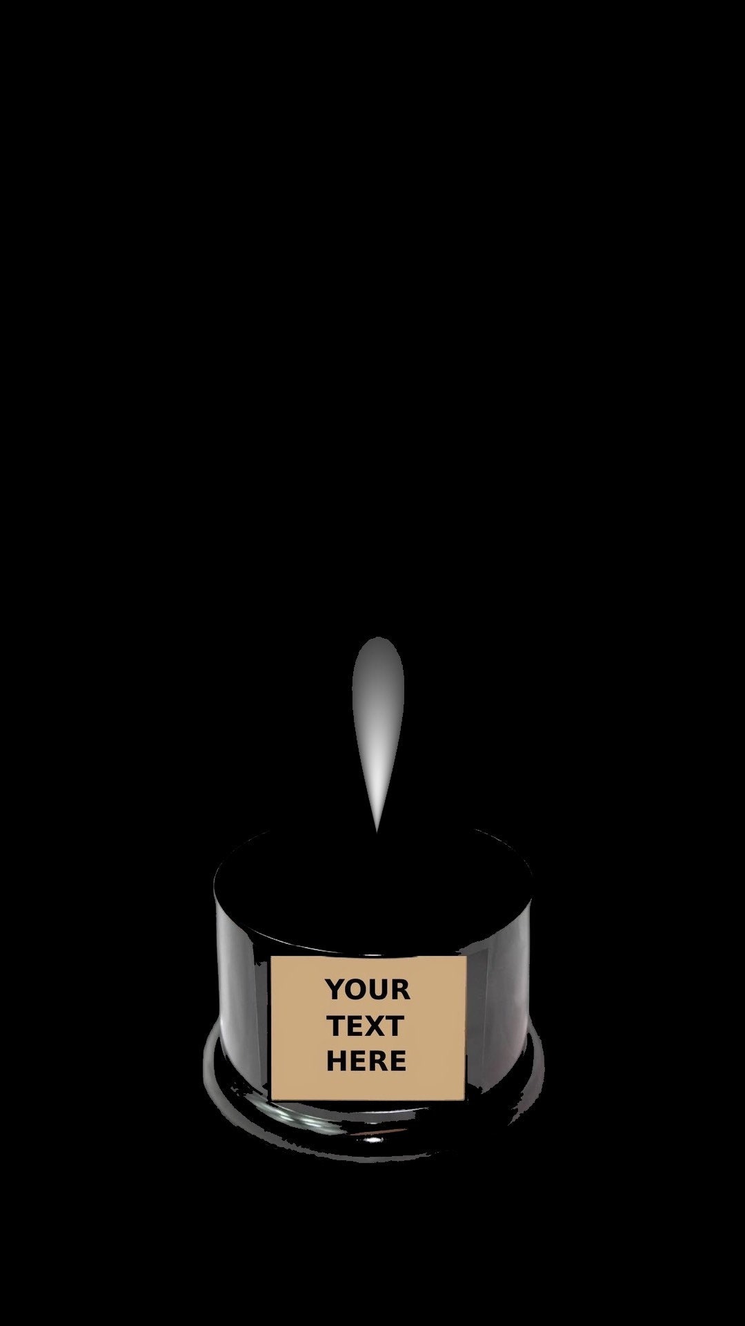 Free Engraving Small Display LED Light Lighted Stand Glass Crystal ...