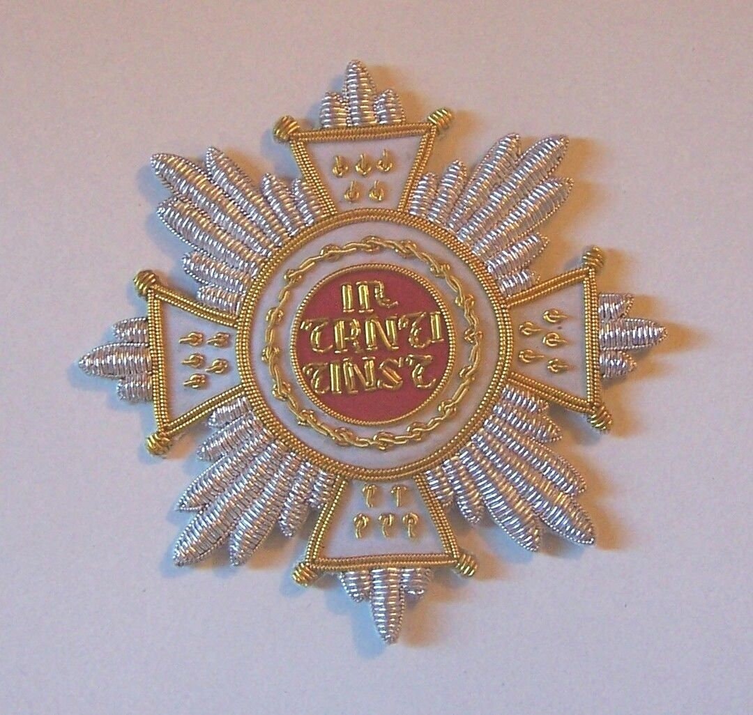 Medieval German Knight Saint Hubert Order Medal Star Bavaria | Etsy