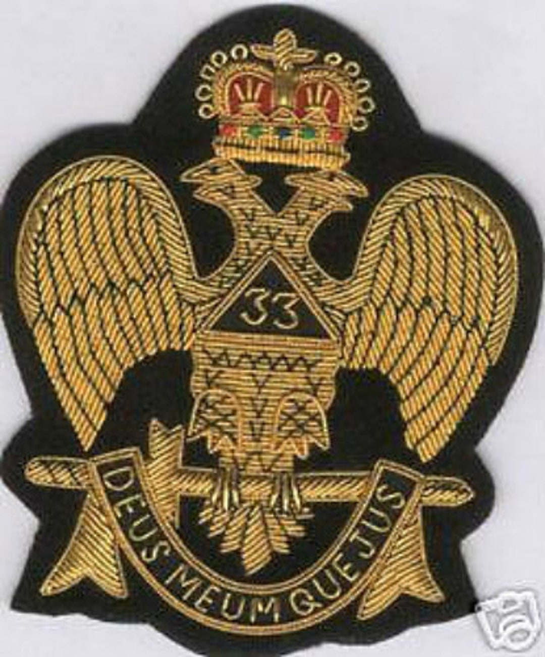 Masonic Freemason Fraternal Gold Bullion Eagle Scottish Rite - Etsy