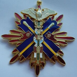 Japan Japanese Nippon Empire GOLDEN KITE MEDAL Army Navy War Battle ...