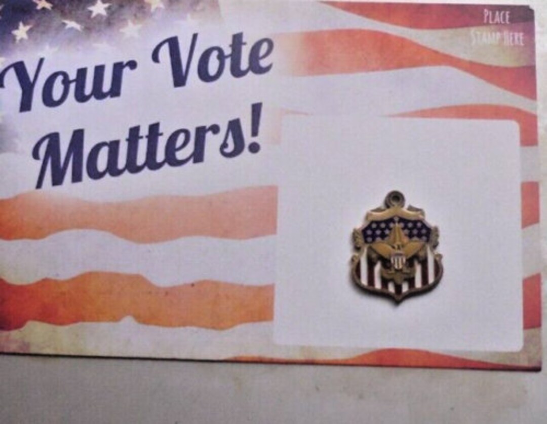 Vintage Boy Scout Scouting Eagle BSA Troop Club Honor Patriotic Watch ...