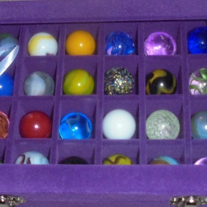 Vintage Marbles Shooter Game Swirl Glass Crystal Glow Set Lot - Etsy