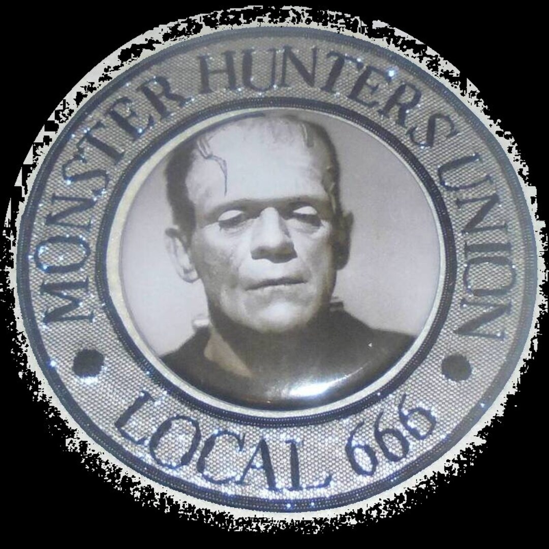 Custom Design Made Monster Fan Club 666 13 Costume Uniform Patch Button ...